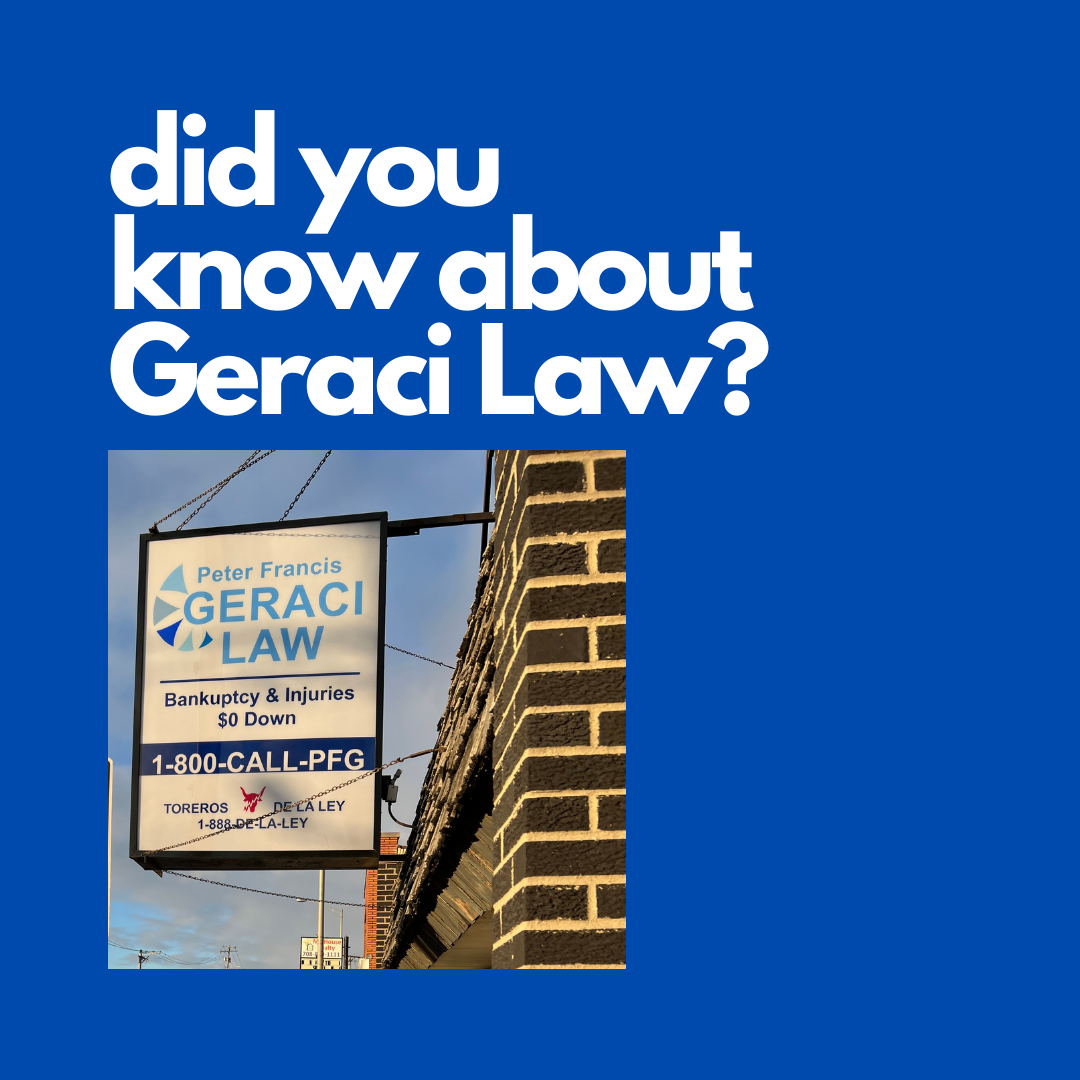 Did you know about Geraci Law? – Bankruptcy Attorney News – Peter ...